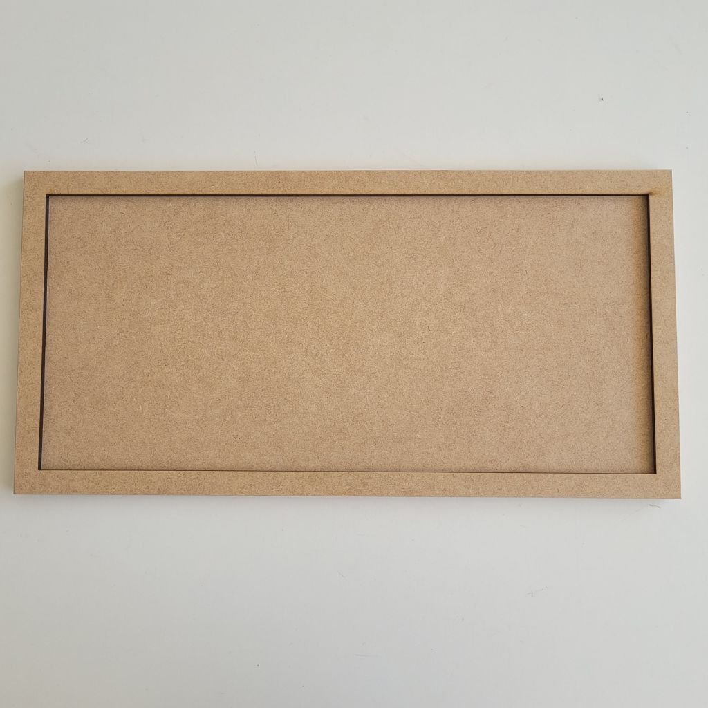 QUADRO HD 50X25 MOLDURA 2CM 6MM